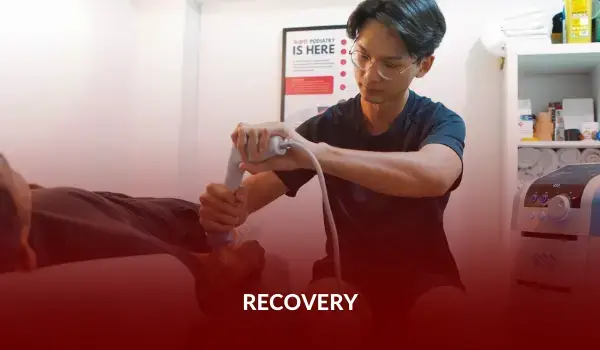 Passive vs active physiotherapy